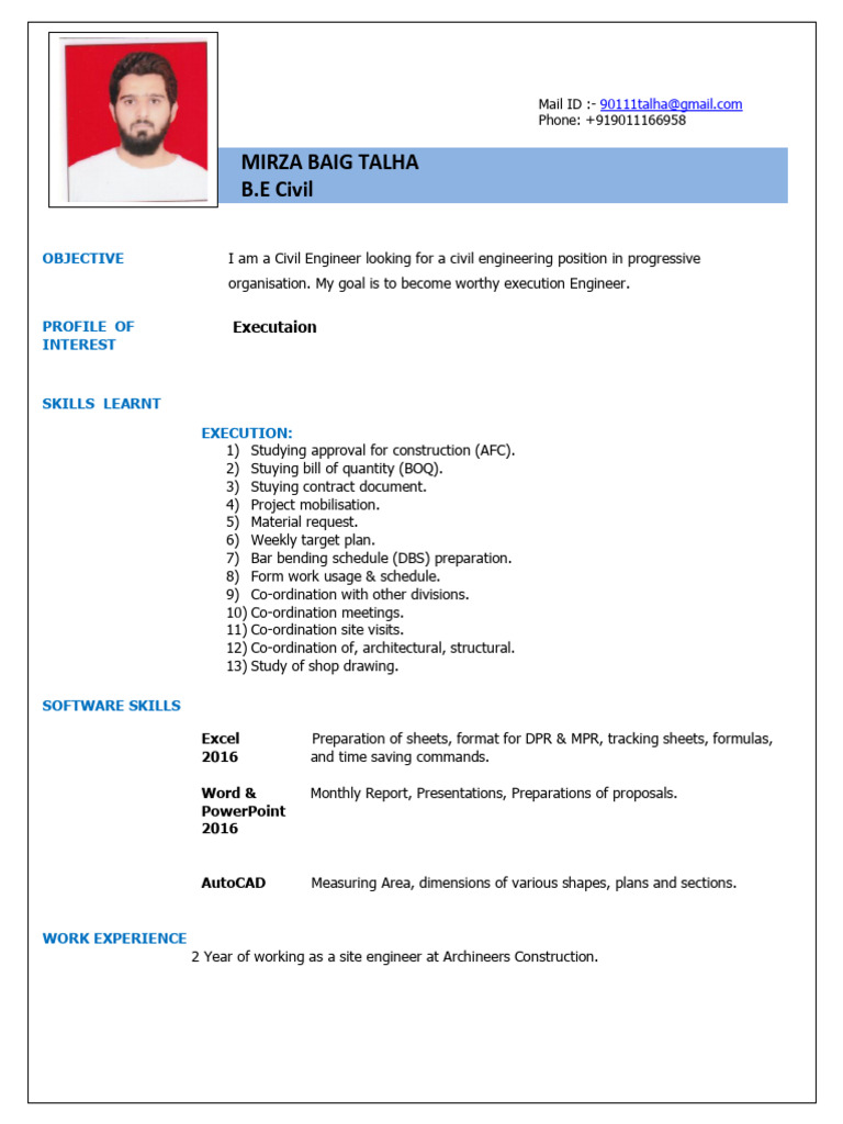 Talha Resume 555 | PDF | Engineering