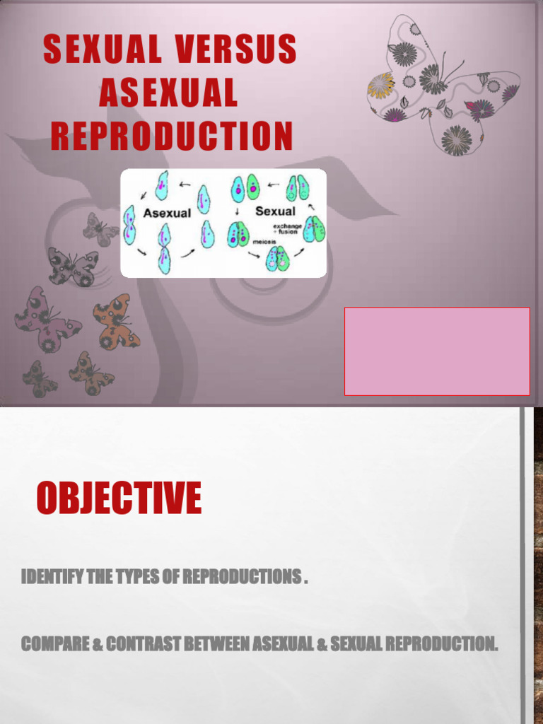 Asexual Vs Sexual Reproduction PDF | PDF | Reproduction | Biological ...