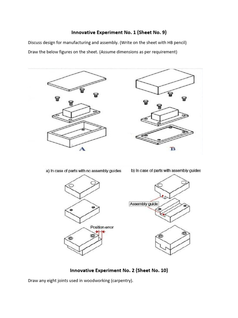Innovative Experiment - Engineering Graphics | PDF