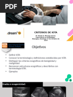 Criterios IOTA en Ecografía Anexial | PDF | Cáncer | Ovario