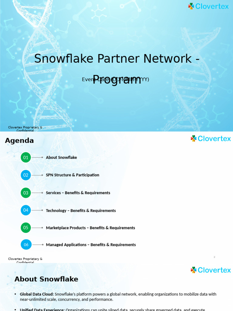 Snowflake Partner Network Program | PDF | Cloud Computing | Information Technology