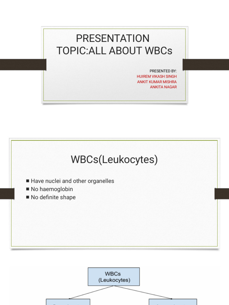 WBCs | PDF