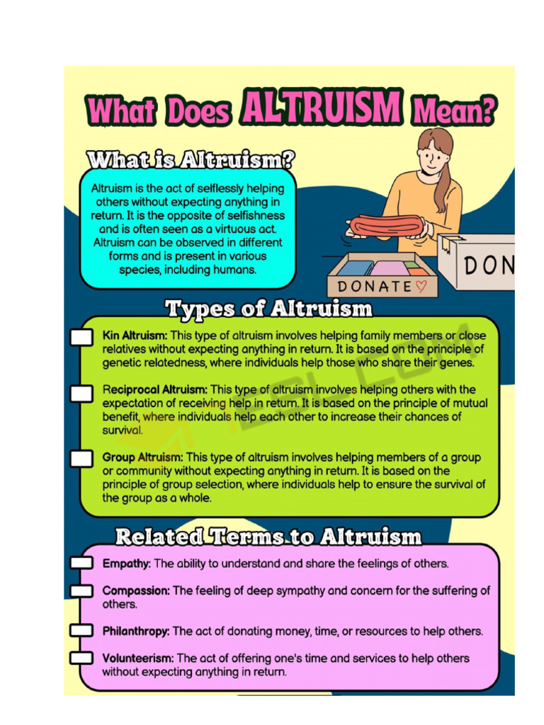 ALTRUISM | PDF