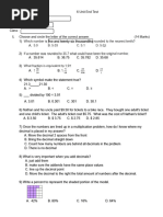 CEM Yellis 14 Mock Test English Math | PDF