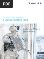 Cs Tcom An PRC 171 Compact Team Radio Datasheet A | PDF | Radio ...