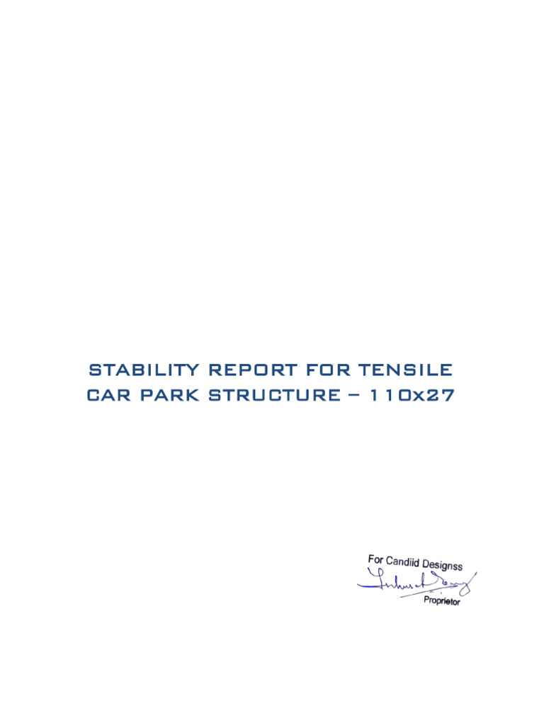 Structural Stability Report-Big | PDF | Civil Engineering | Structural ...