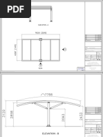 Fixed Solar Mounting Structure Drawing | PDF | Equipment
