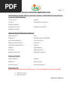 ESPS Membership Application Form | PDF | Banks