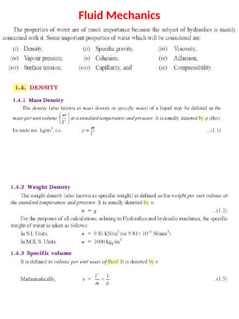 Fluid Mechanics: Understanding Viscosity | PDF