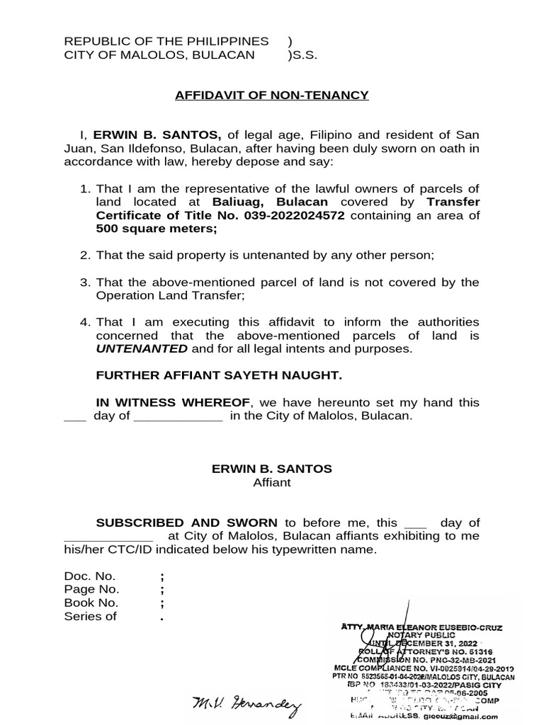 Non-Tenancy - 11-06-2024 | PDF