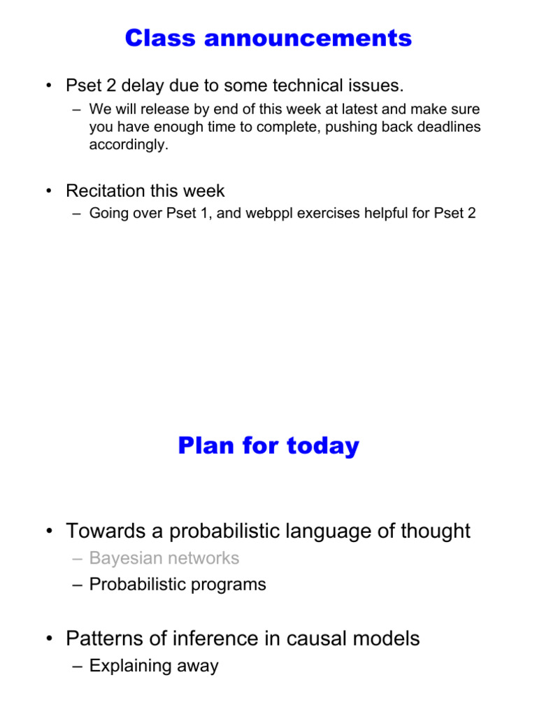 Lecture 10 | PDF | Bayesian Network | Causality