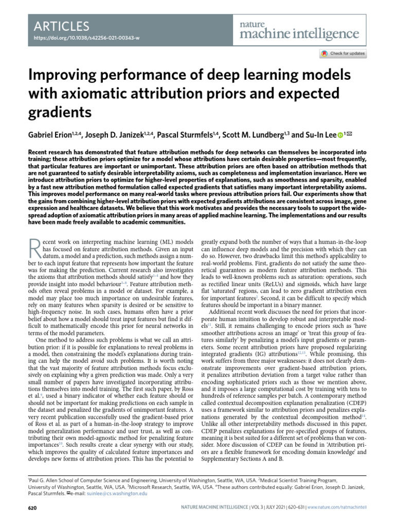 Improving Performance of Deep Learning Models | PDF | Normal Distribution | Robust Statistics