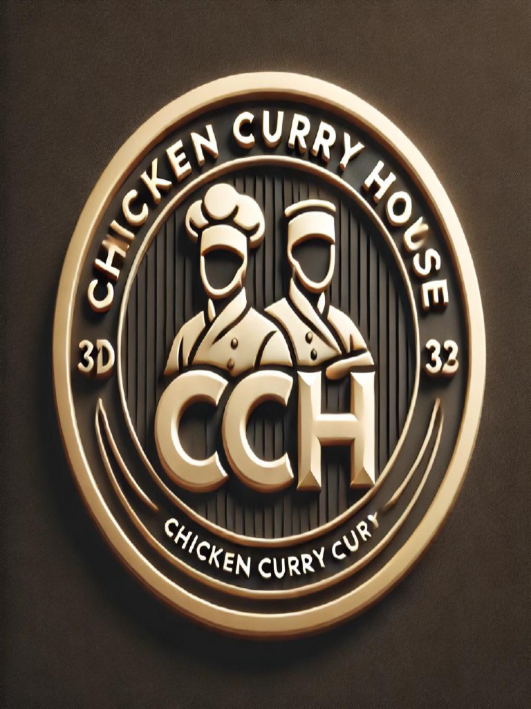 Chicken Curry House Logo Stylish | PDF