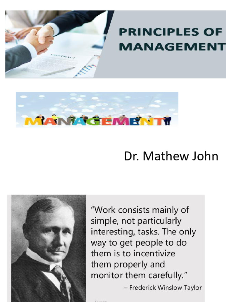 Principles of Management Chapter 1 Contin... | PDF | Organizational ...