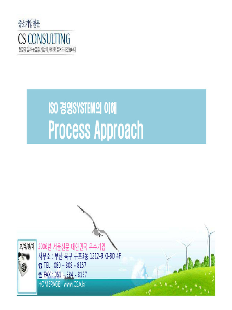 (ISO 교안) process approch | PDF