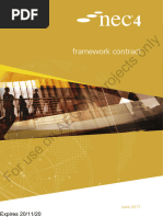 NEC3 Engineering and Construction Contract | PDF