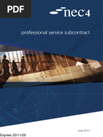 NEC3 Engineering and Construction Contract | PDF