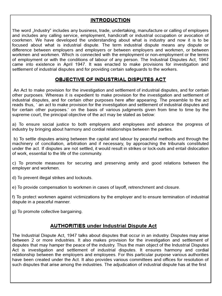 Labour Law Assignment1 Pdf Tribunal Strike Action