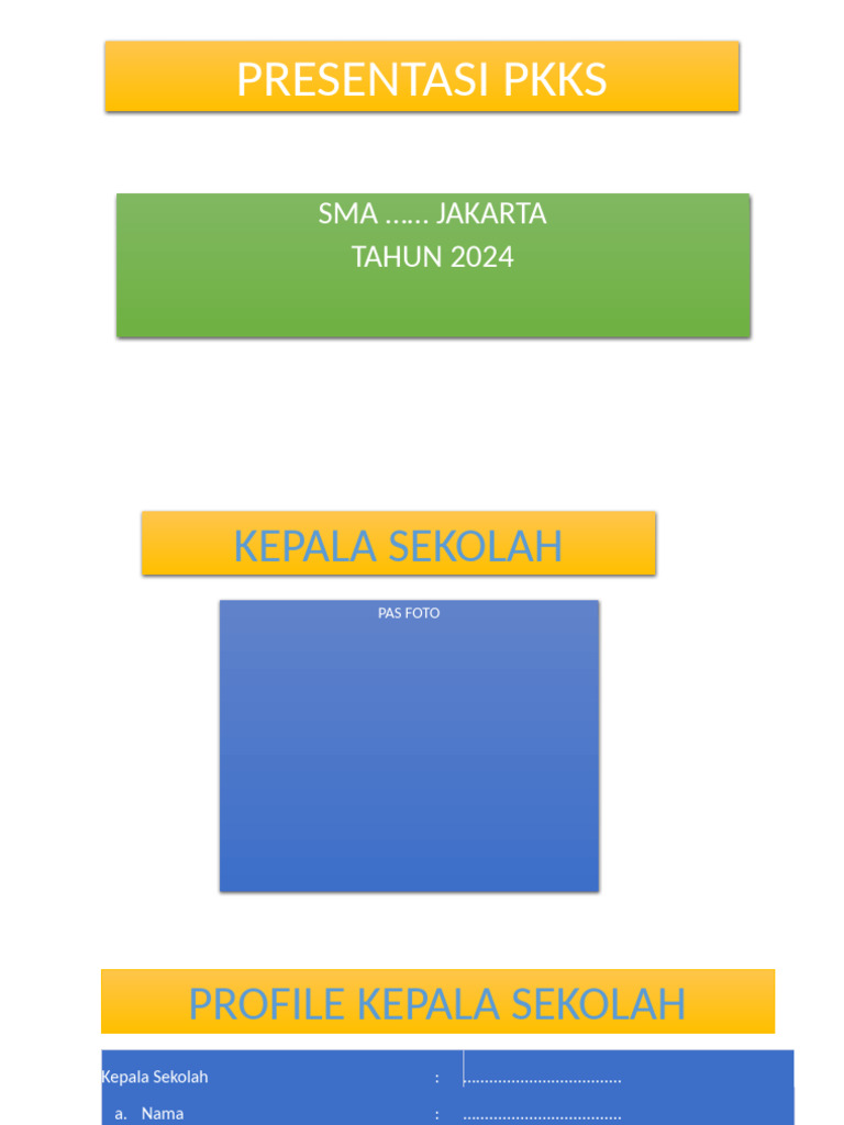 Presentasi PKKS 2024 Sma... | PDF