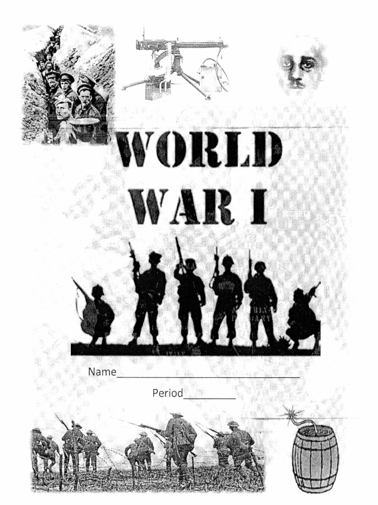 2017 18 WWI Unit Packet | PDF