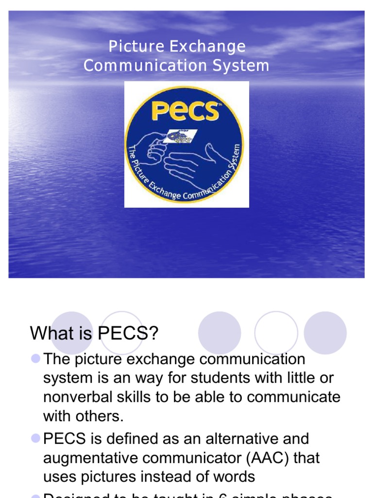 PECS | PDF | Wellness | Science & Mathematics