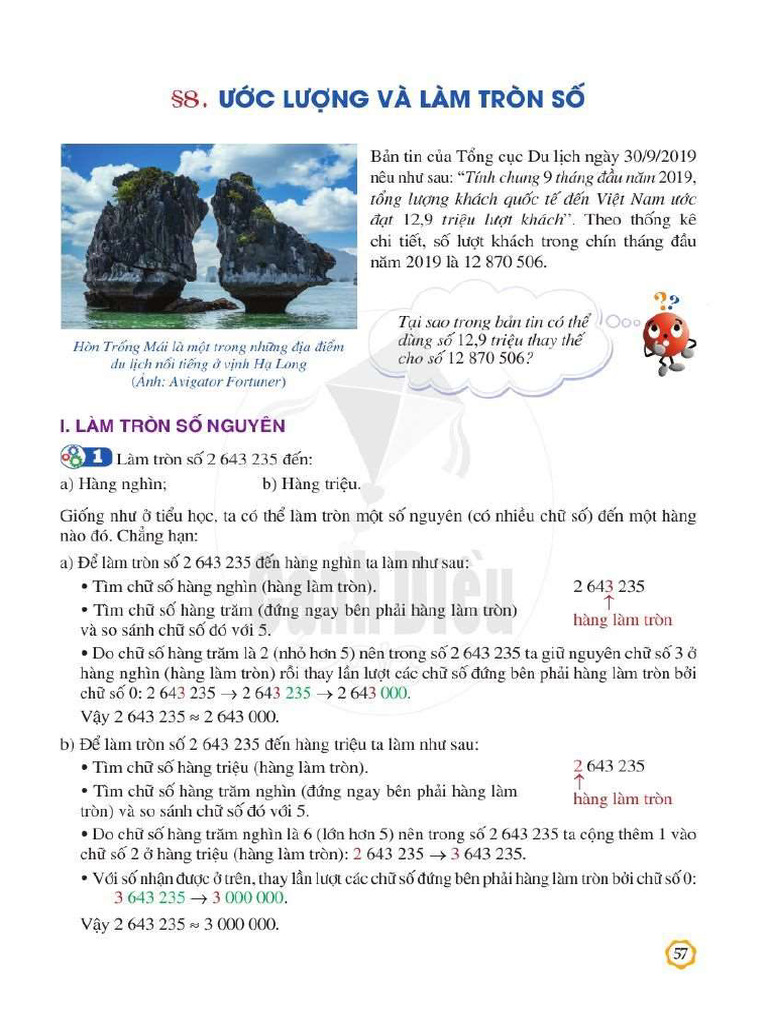 Toán 10 C5 B3 Ư C Lư NG Và Làm Tròn | PDF