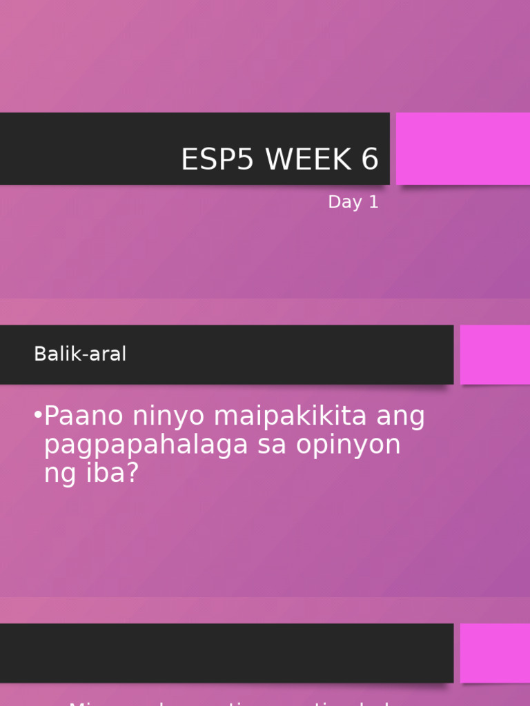 ESP-WEEK-6-day-1 (Autosaved) | PDF