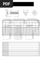 Socket Head Cap Screw Size Chart | PDF | Screw | Machining