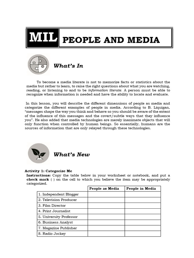 Mil Q2 Module3-Final PDF | PDF | Public Sphere | Mass Media