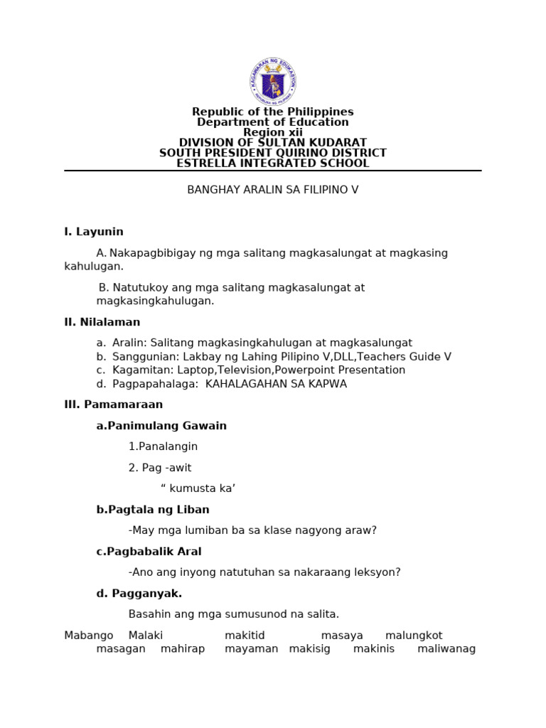 1st Quarter COT GRADE 2 | PDF