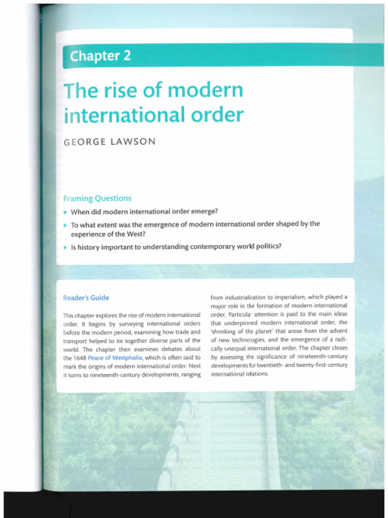 Baylis-Smith-Owens 2020 - 02 - The Rise of Modern International Order ...