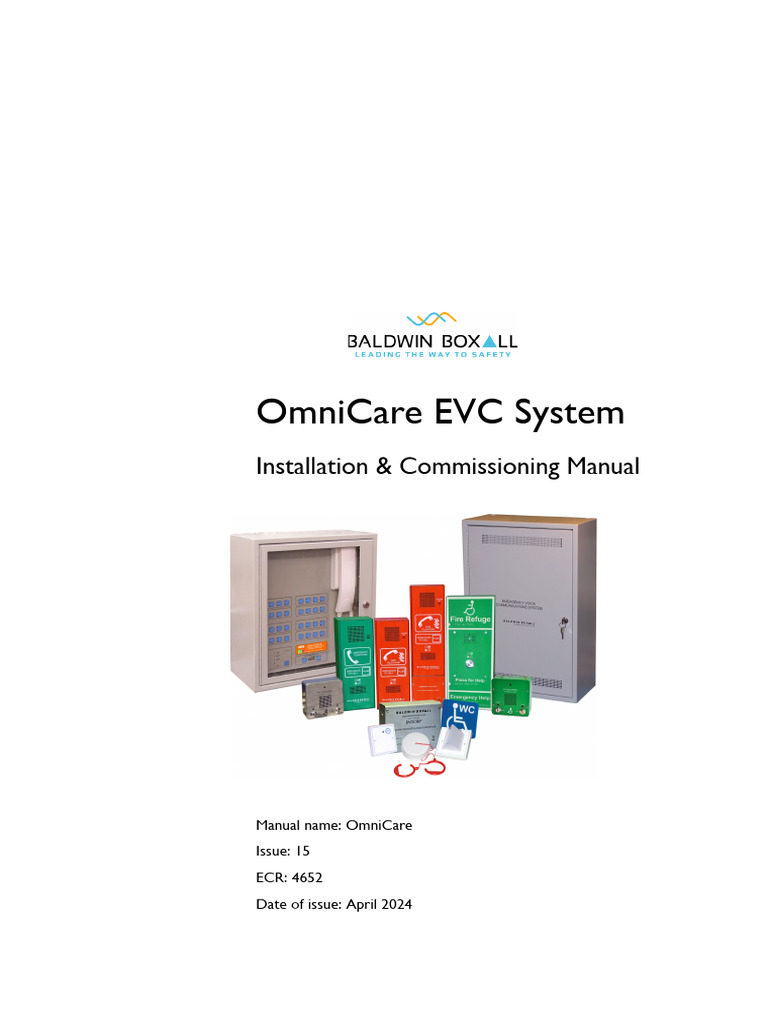 OmniCare EVC Installation Manual | PDF | Mains Electricity | Electric Arc
