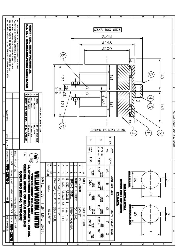 WW 13870 2 40 GFD Model | PDF