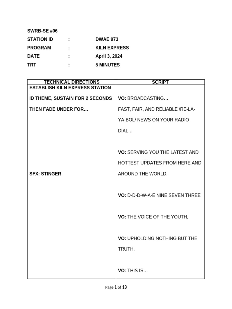 Life Flight Script (Readers Theater) | PDF