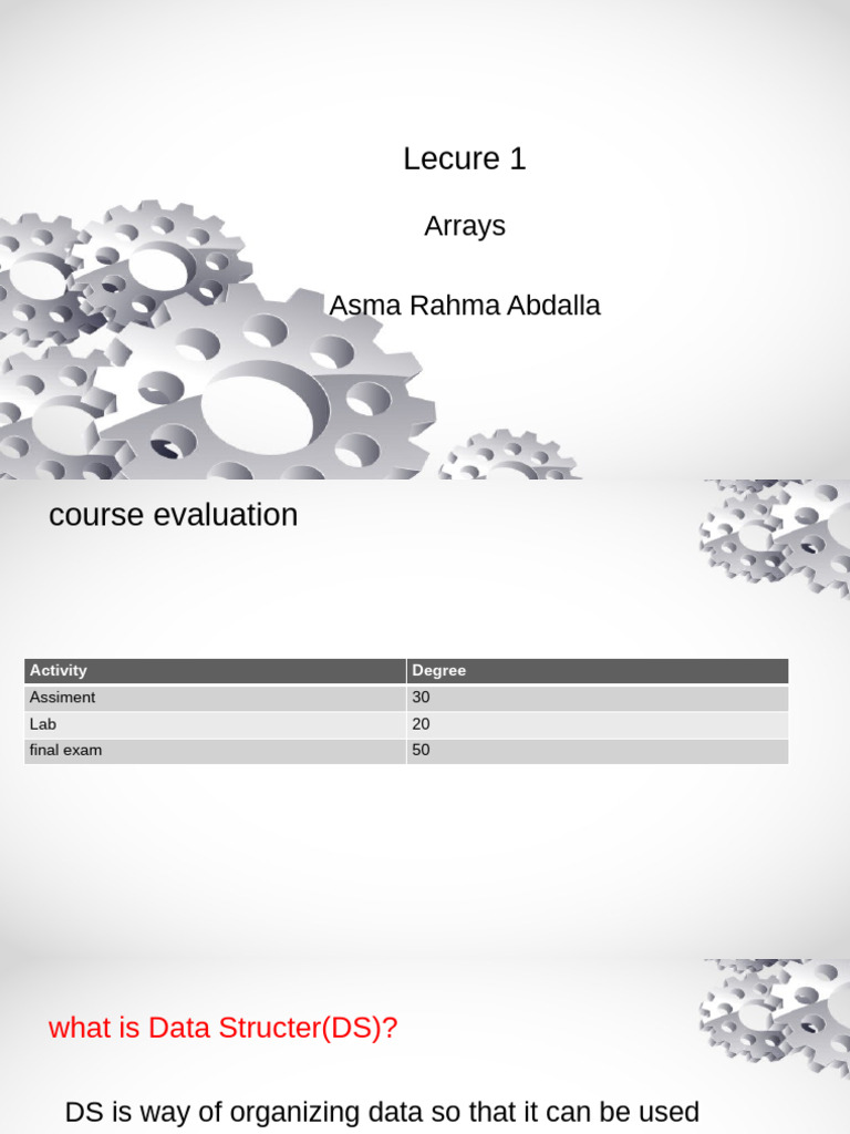 بنية بيانات1 | PDF | Time Complexity | Pointer (Computer Programming)