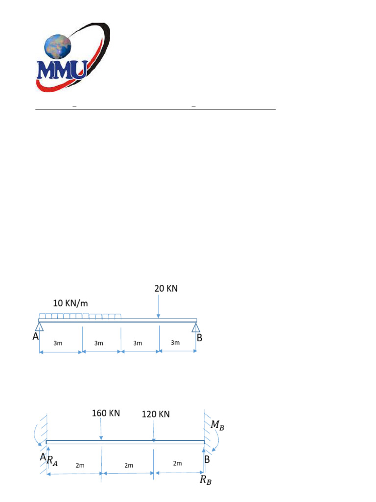 MME 2210 - Strength of Materials - Assignment 2 - Bending & Tosrion | PDF | Bending | Beam ...