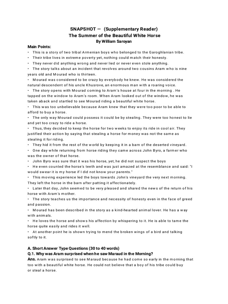 Summer of The Beautiful White House | PDF | Self-Improvement