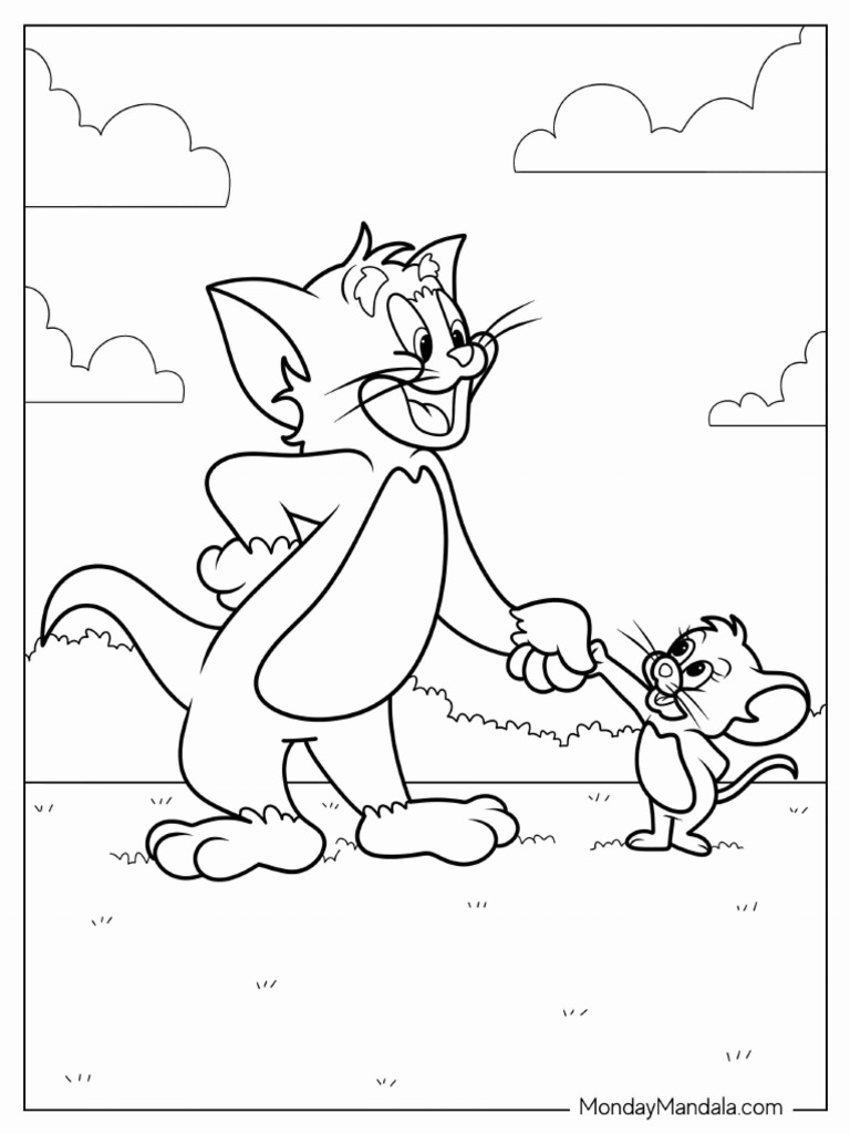 Tom and Jerry Shaking Hands For Preschoolers | PDF