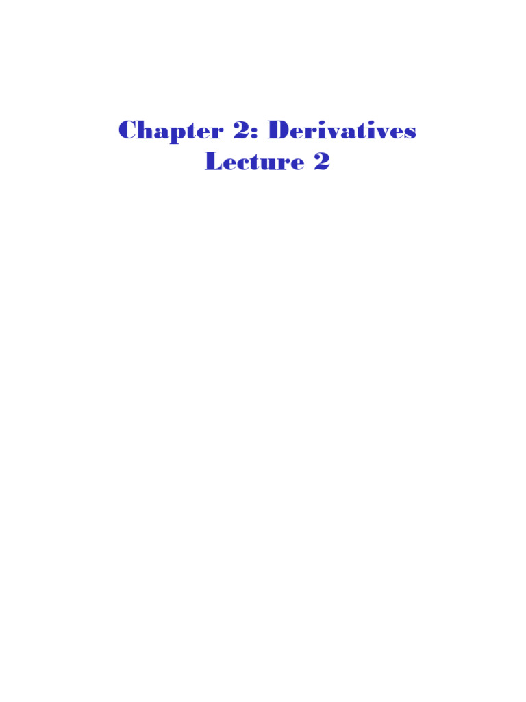 C22-Derivatives - Part 2 | PDF | Trigonometric Functions | Tangent