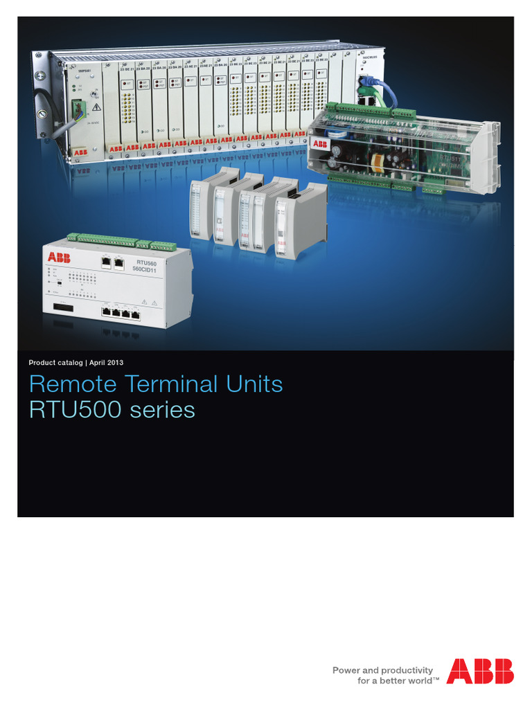 RTU500 Series: Automation Solutions | PDF | Modem | Computer Network