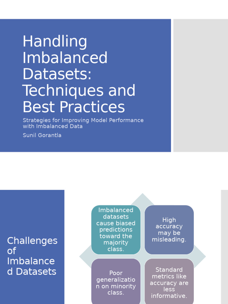 Imbalanced Dataset Techniques | PDF | Applied Mathematics | Statistics