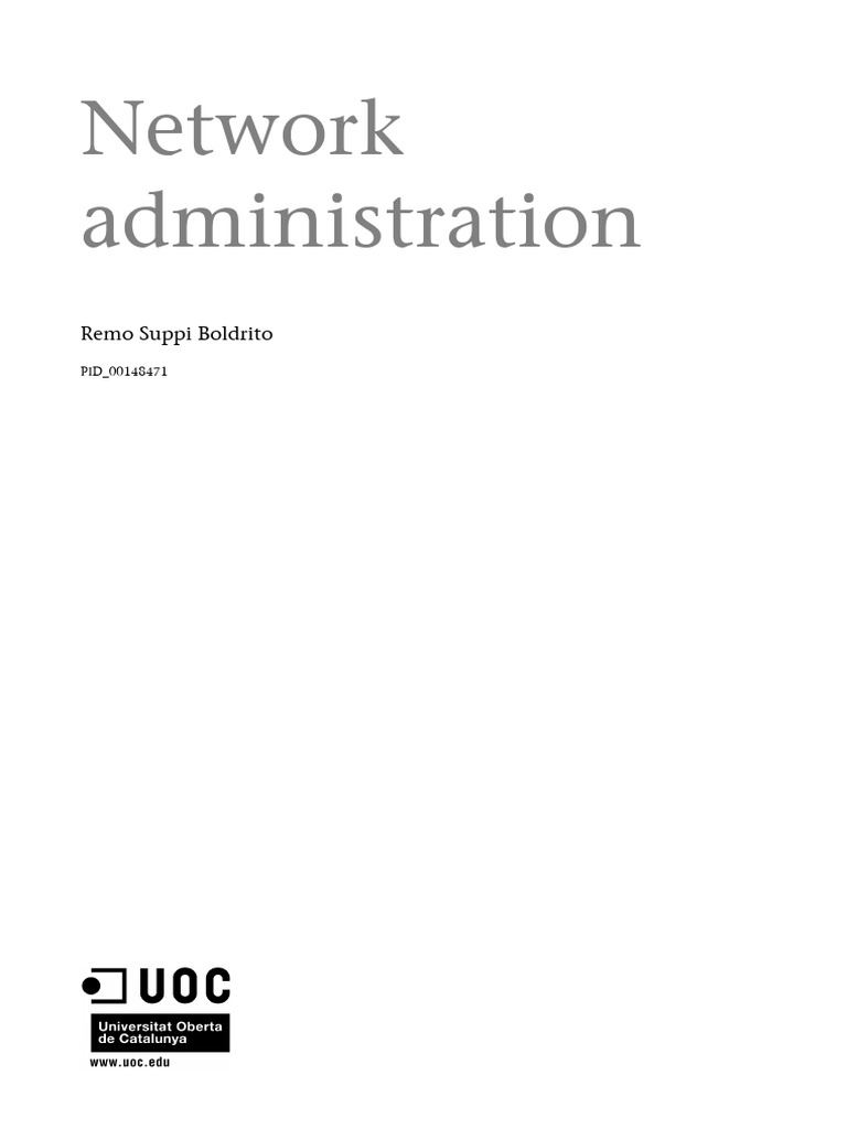 Advanced Administration | PDF | Internet Protocol Suite | Computer Network