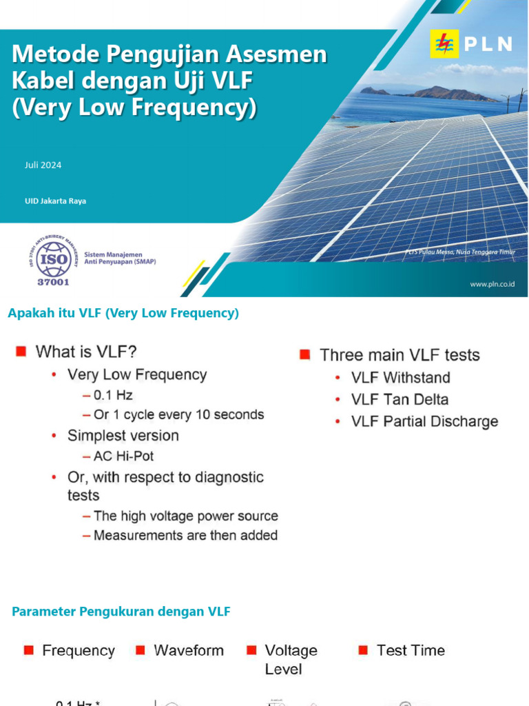 02 Metode Pengujian VLF | PDF | Electrical Components | Electronic Engineering