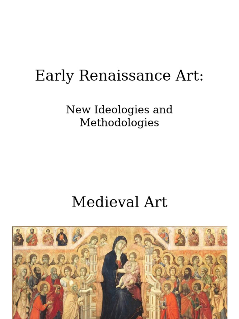 Early Renaissance Art Characteristics | PDF | Perspective (Graphical ...
