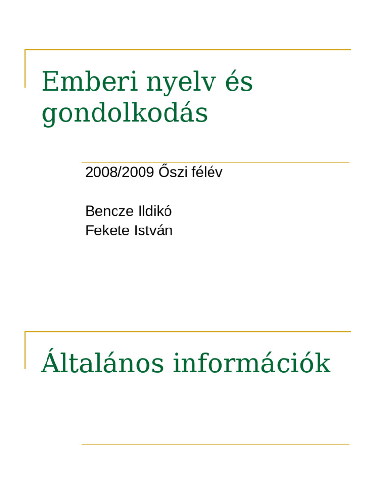 Bevezeto | PDF