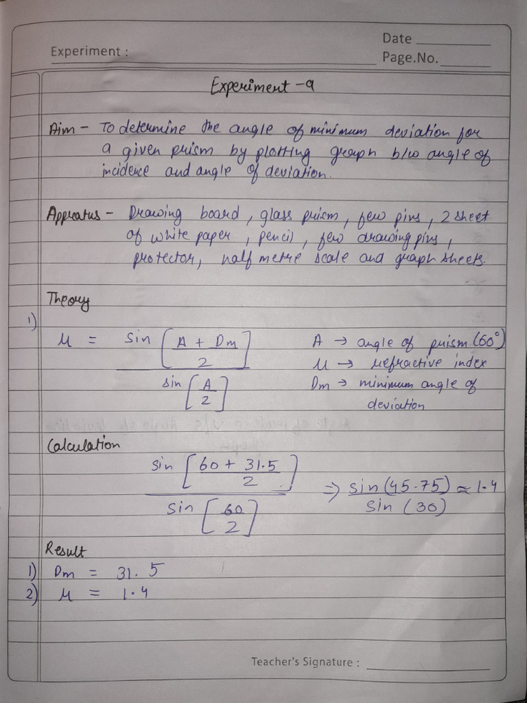 Experiment 9 And 10 Pdf