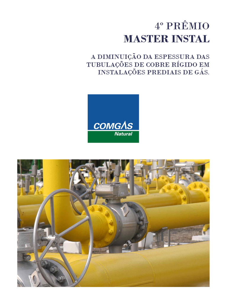 NBR 15526 - Espessura de Cobre | PDF | Gás natural