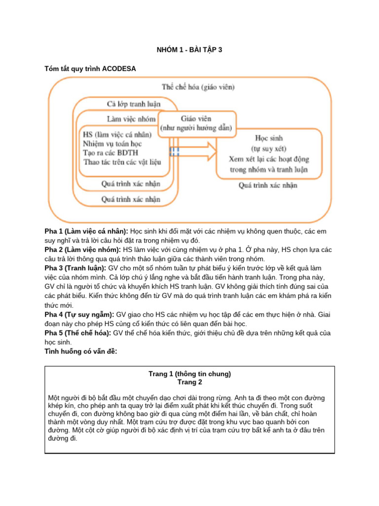 Nhóm 1 bài tập 3 (GTTH) | PDF
