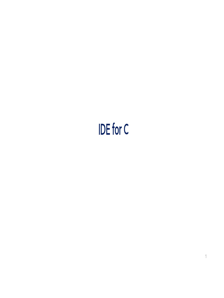 Ide Install Visual Studio Pdf