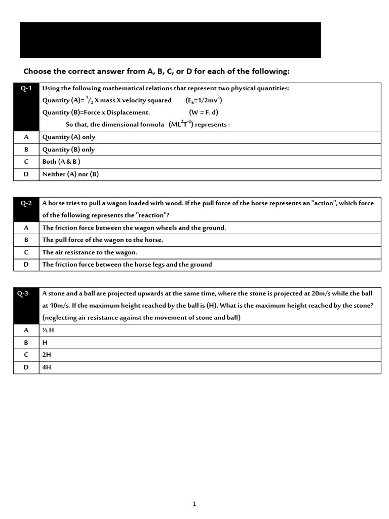 Physics en 1sec | PDF | Force | Velocity
